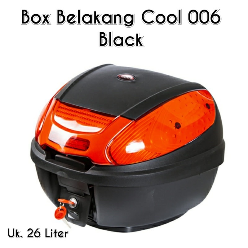 Jual Box Belakang Motor Black 26 Liter | Shopee Indonesia