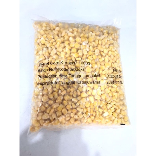 Jual Frozen Sweet Corn Kernel 1Kg/Jagung Pipil Manis Beku 1KG | Shopee Indonesia