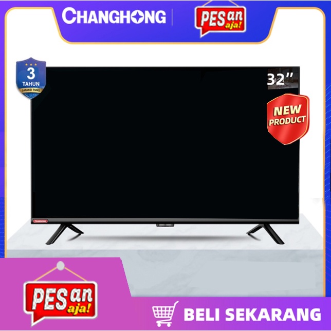 Jual PESANaja Changhong 32 Inch Newest Android 11 Frameless Smart TV Digital LED TV HD (L32G7N ...