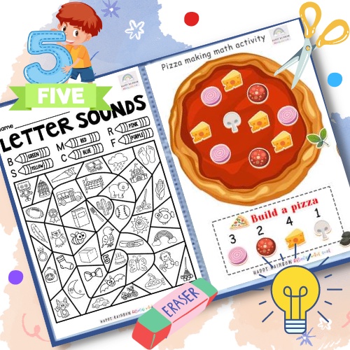 Jual Buku Aktivitas Belajar Bahasa Inggris Kedua Worksheet Anak Pra Tk ...