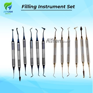 Jual DENTAL INSTRUMENT SET TEFLON PLASTIS / PLASTIK / PLASTIC FILLING ...