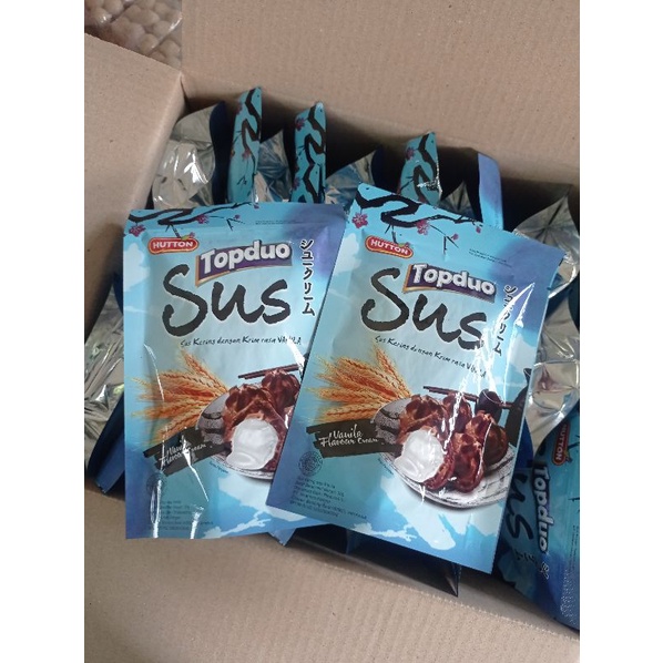 Jual Topduo Sus/Hutton Sus Rasa Krim Vanilla Kemasan 35 gram | Shopee ...