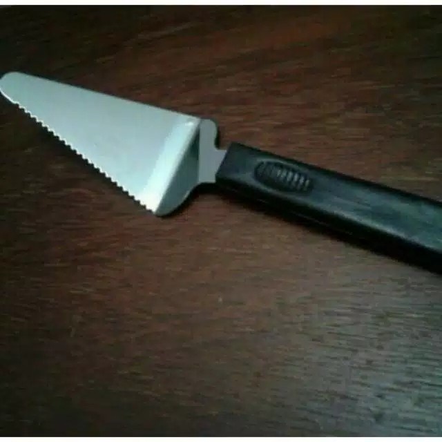 Jual Spatula pizza /pisau roti /spatula bengkok stainless gagang ...