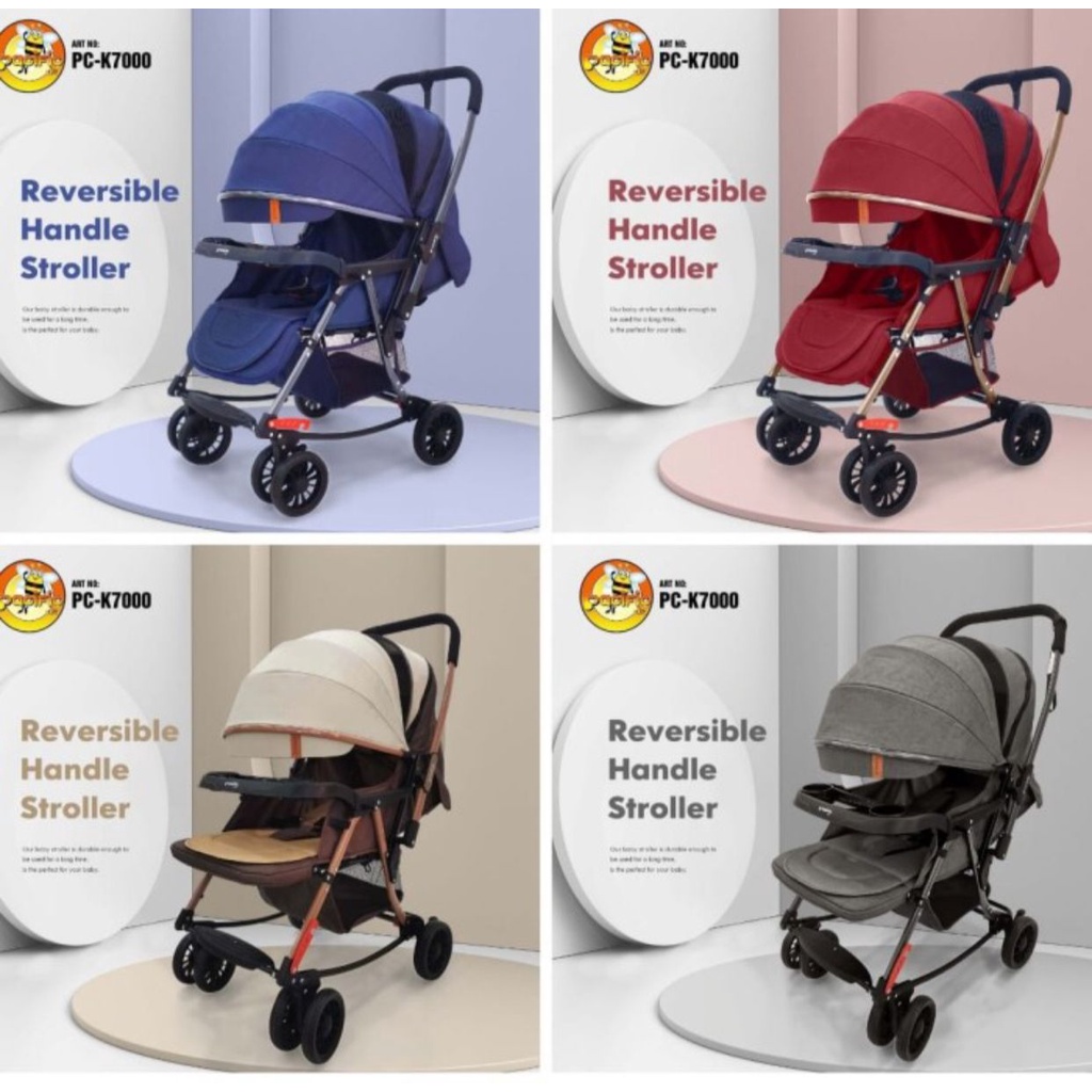 Jual Baby Stroller Rocking Reversible Kereta Bayi 2 Arah | Shopee Indonesia