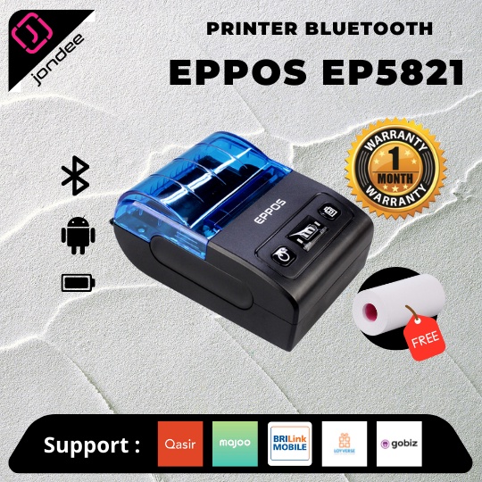 Jual Printer Mini Bluetooth EPPOS EP5821 Resi Shopee Marketplace | Shopee Indonesia
