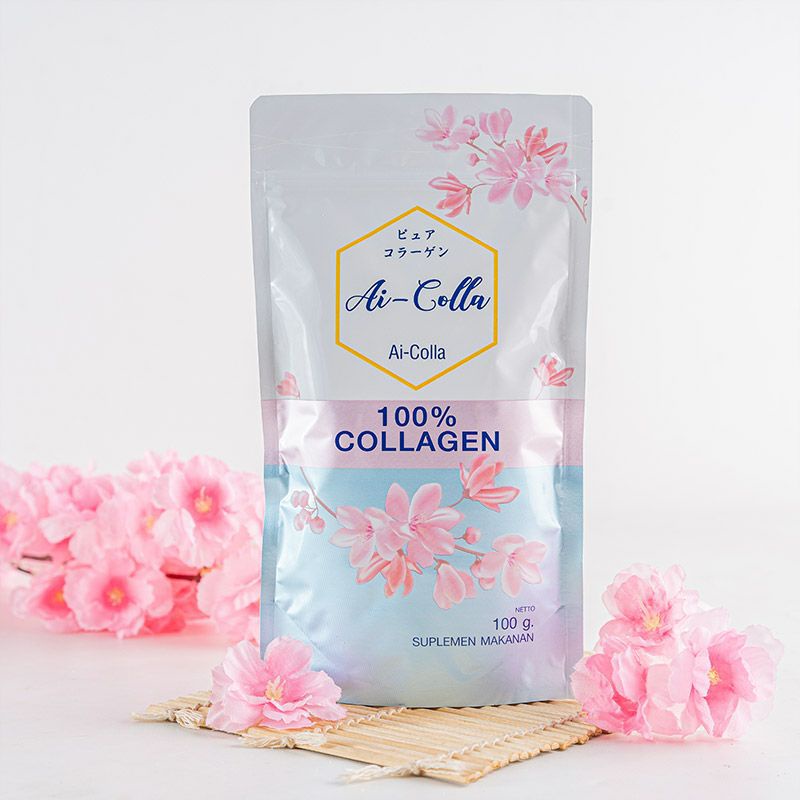 Jual Ai Colla Collagen Drink Powder Kolagen Murni Dari Jepang 100 gr ...
