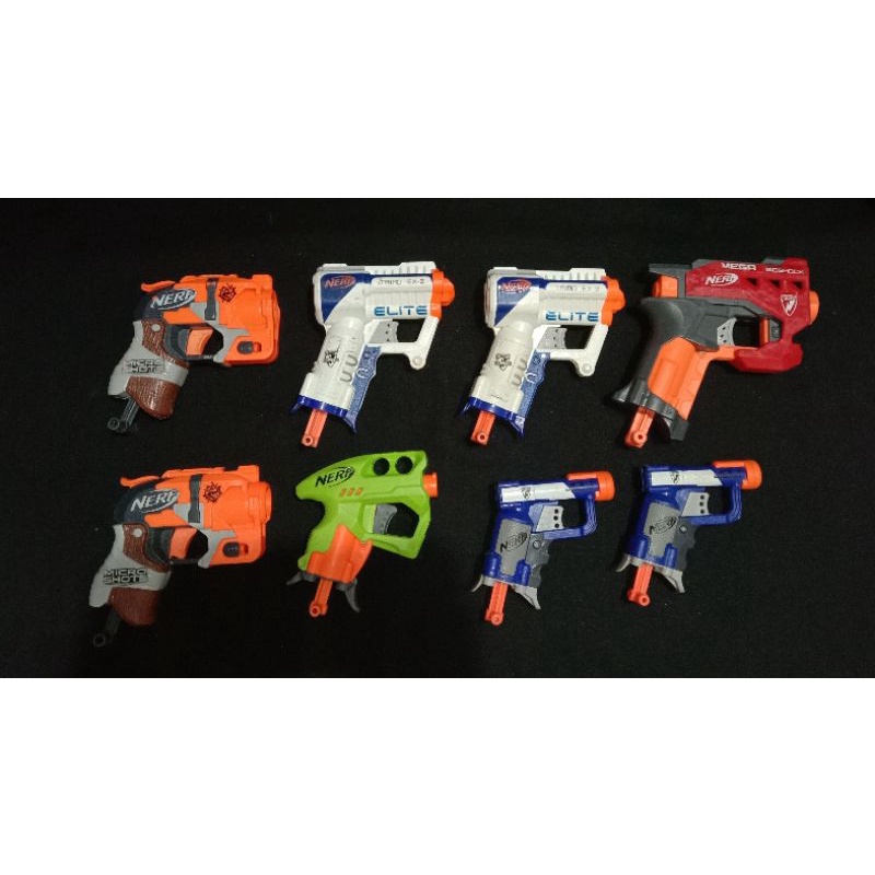 Jual TEMBAKAN MAINAN - PISTOL MAINAN NERF ORIGINAL (BONUS 10 PELURU ...