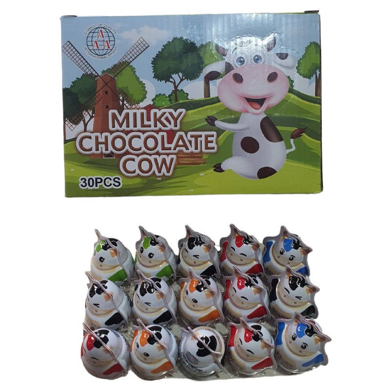 Jual Permen coklat sapi box isi 30 / milky chocolate cow | Shopee Indonesia