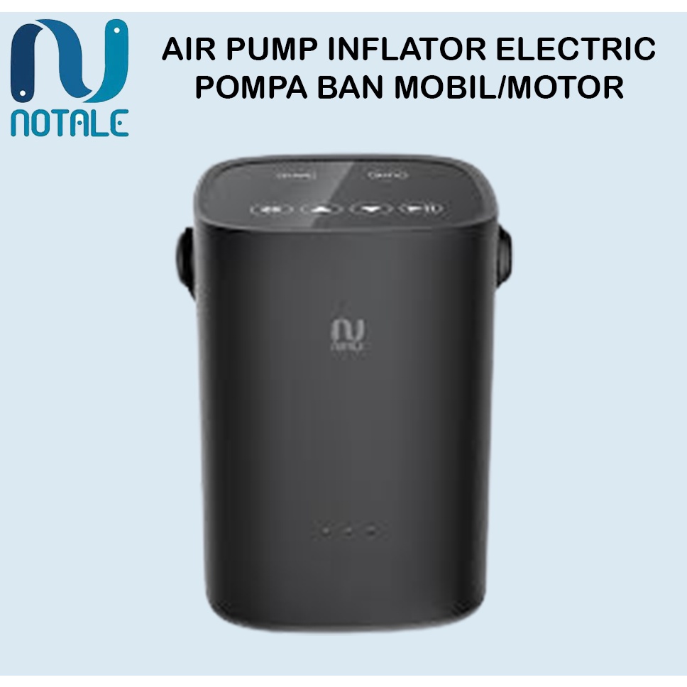 Jual Notale Smart Air Pump Inflator Electric Portable Pompa Udara Angin ...