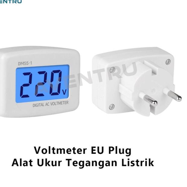 Jual Pengukur Alat Ukur Tegangan Listrik Colok Voltmeter Volt Meter AC ...