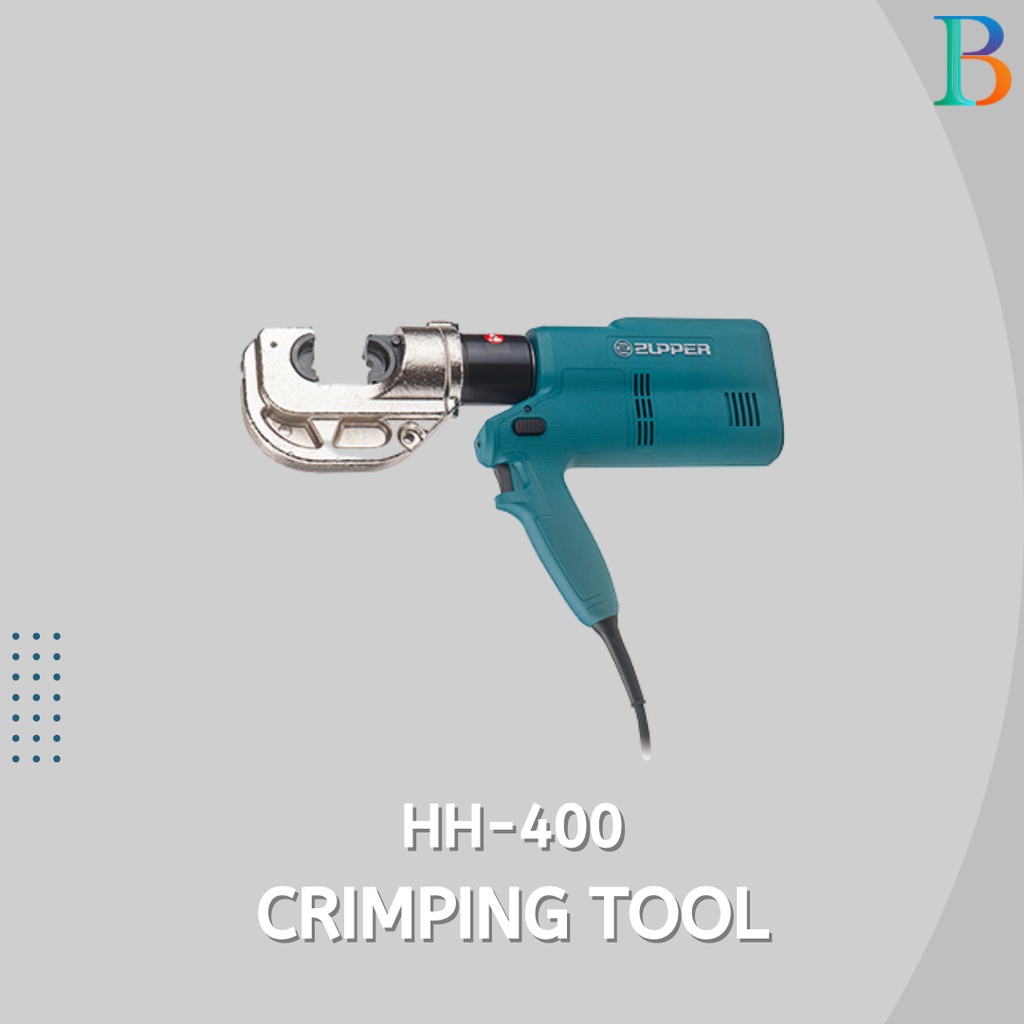 Jual ZUPPER ELECTRIC POWERED HYDRAULIC CRIMPING TOOL HH-400 | Shopee ...