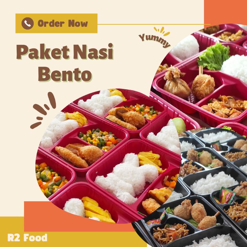 Jual Paket Nasi Bento halal enak murah | Shopee Indonesia