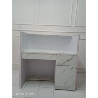 Jual meja kasir/meja teller/meja resepsionis | Shopee Indonesia
