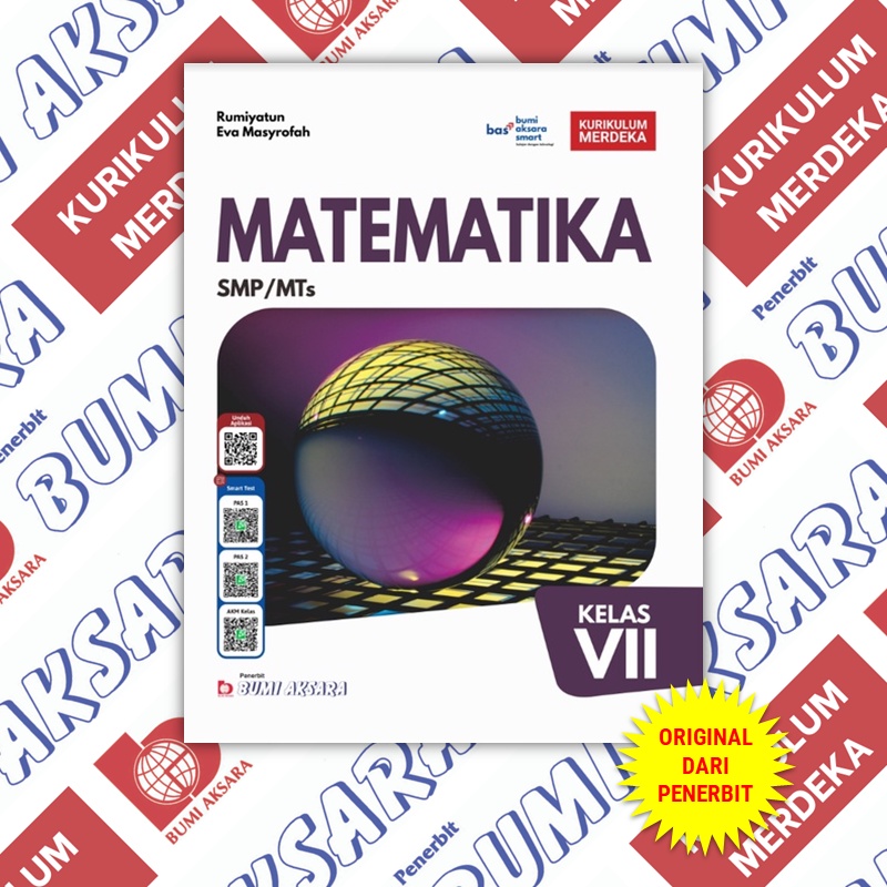 Jual Matematika Kelas VII SMP Kurikulum Merdeka Bumi Aksara | Shopee ...