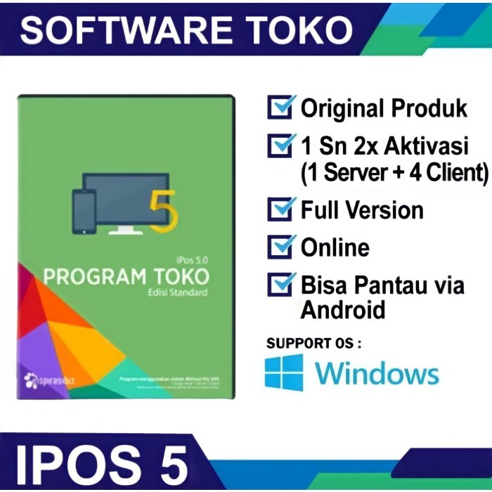 Jual SOFWER IPOS 5 STANDART ORIGINAL PANTAU PENJUALAN MELALUI ANDROID ...