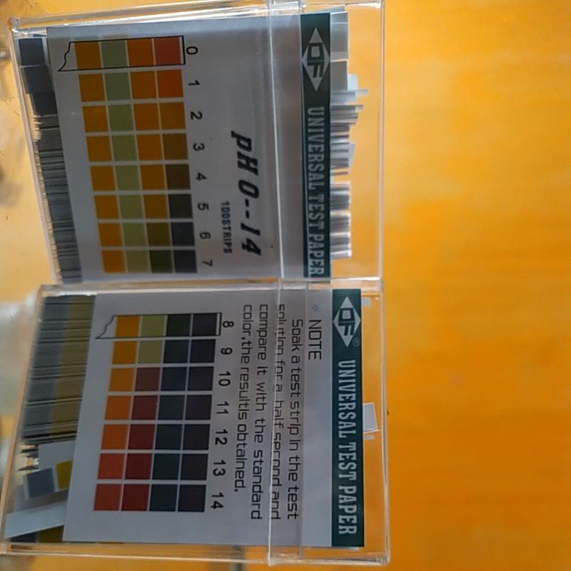 Jual kertas ph paper/paper universal/universal test paper | Shopee ...