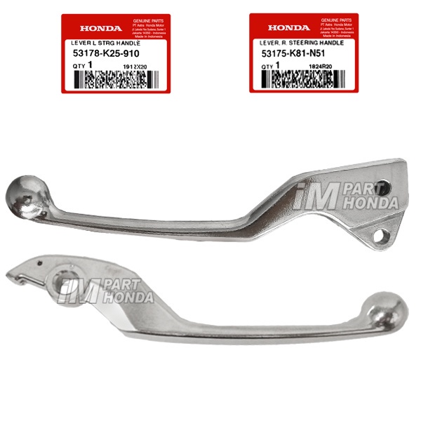 Jual 53175-K81-N51 53178-K25-910 Paket Handle Rem Kanan Kiri Beat ...