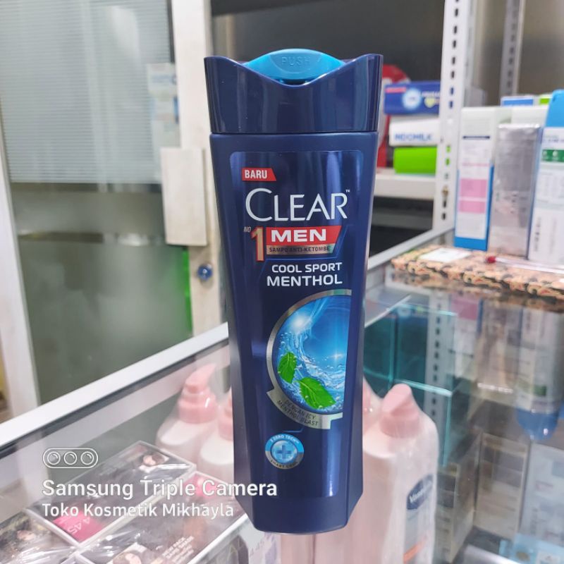 Jual Clear Men shampoo Anti Ketombe Cool Sport Menthol 300ml|Shampoo ...