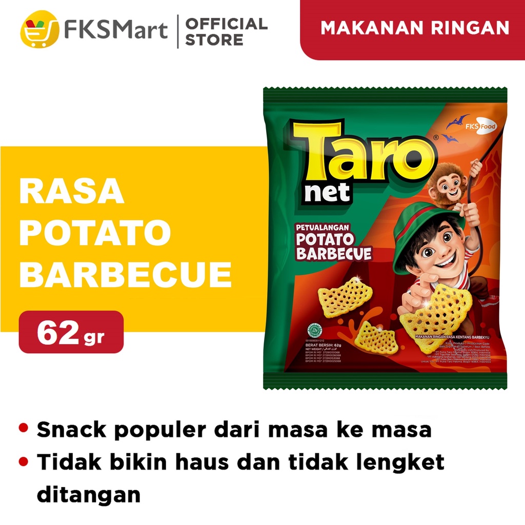 Jual Taro Net Potato BBQ Family Pack | Shopee Indonesia