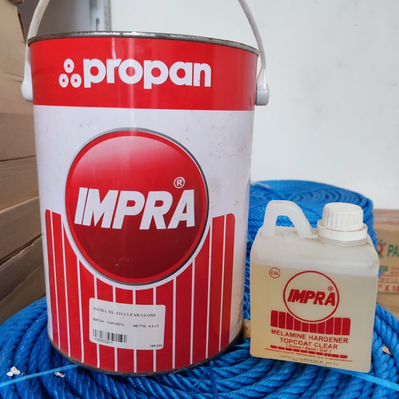 Jual IMPRA Melamine ML 131 Clear Gloss 5kg Galon cat politur plitur ...