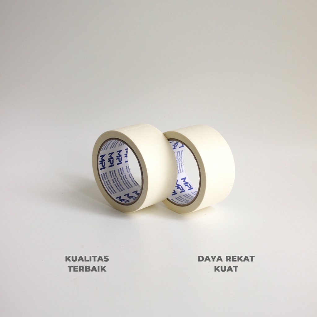 Jual Masking Tape 48mm x 21 meter MPI - Lakban Kertas 48mm x 21 meter ...