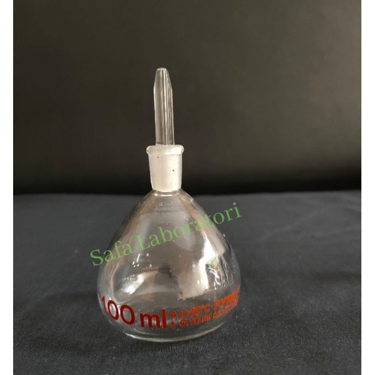 Jual Picnometer 100ml Pyrex / Piknometer 100ml Pyrex | Shopee Indonesia
