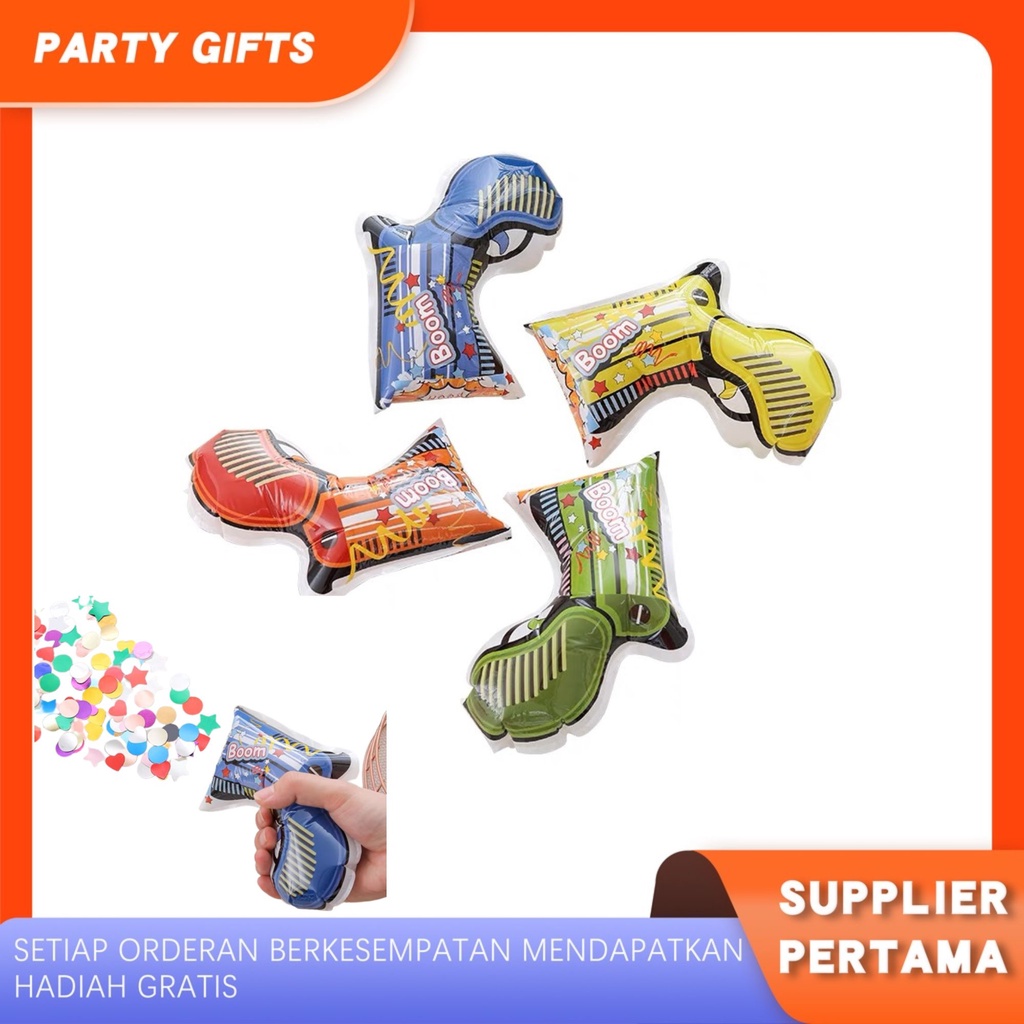 Jual Party Popper Mini Model Conferti Gun Balon Pistol Dekorasi Pesta ...