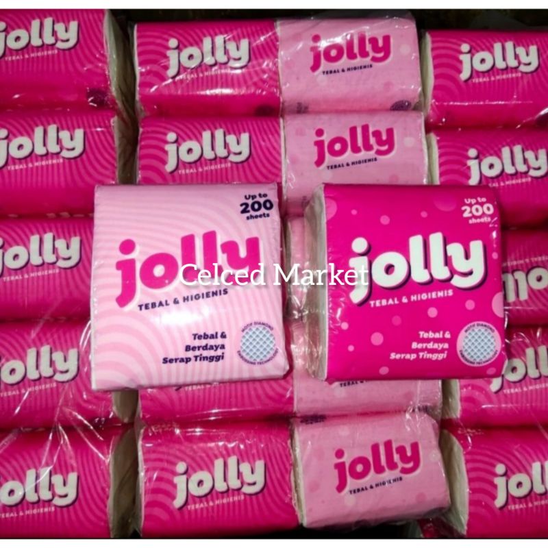 Jual TISU JOLLY MINI 200 SHEETS | TISSUE JOLLY POP UP KULINER MINI ...