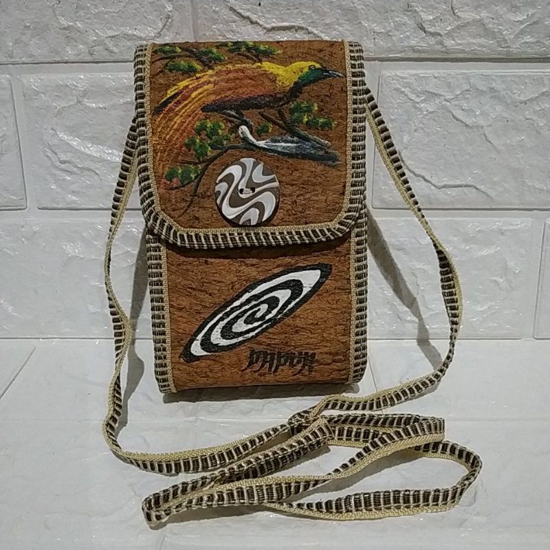 Jual tas kulit kayu khas papua , tas papua , noken | Shopee Indonesia