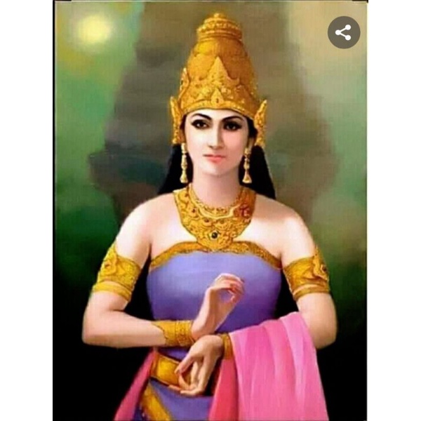 Jual lukisan cetak Dewi lanjar plus bingkai uk 85x55 | Shopee Indonesia