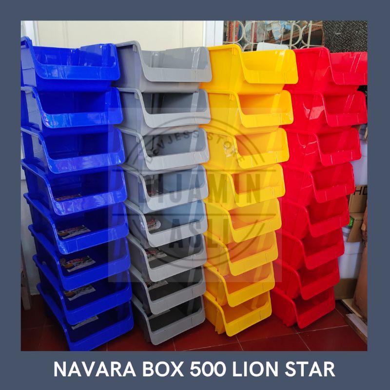 Jual Kotak Navara box 500 Lion star | Shopee Indonesia