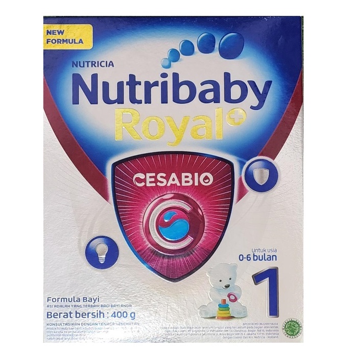 Jual Nutribaby Royal Cesabio 1 susu formula bayi 0-6 bulan 400g ...