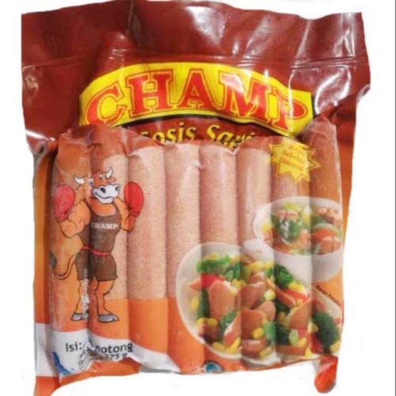 Jual CHAMP Sosis Sapi 375 gr | Shopee Indonesia