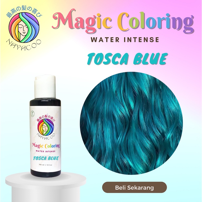 Jual TOSCA BLUE MAGIC COLORING WATER INTENSE | Shopee Indonesia