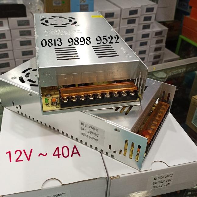 Jual PSU Jaring 12V 40A | Shopee Indonesia