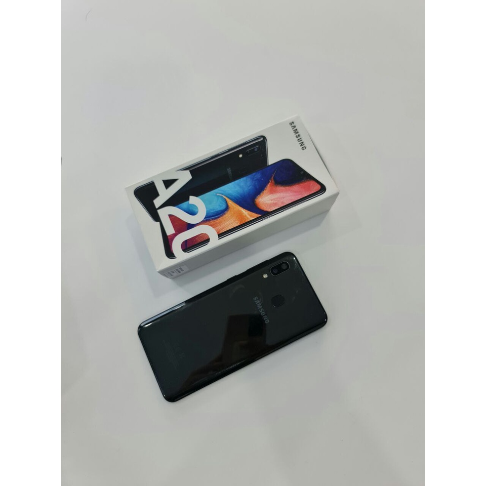 Jual SAMSUNG GALAXY A20 4/64GB second fullset | Shopee Indonesia