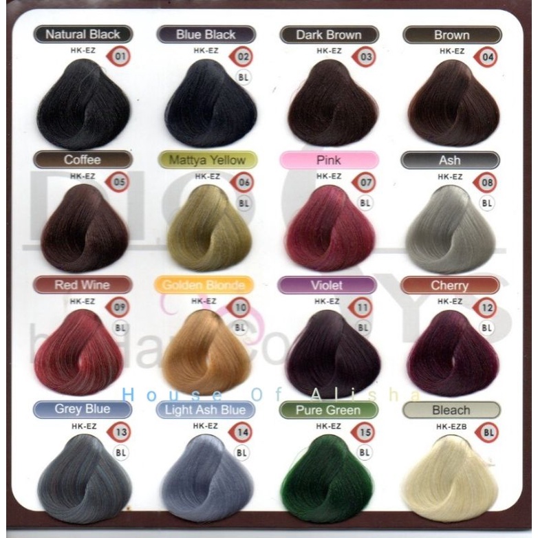 Jual Diosys Hair Color Permanent 100ml | Shopee Indonesia