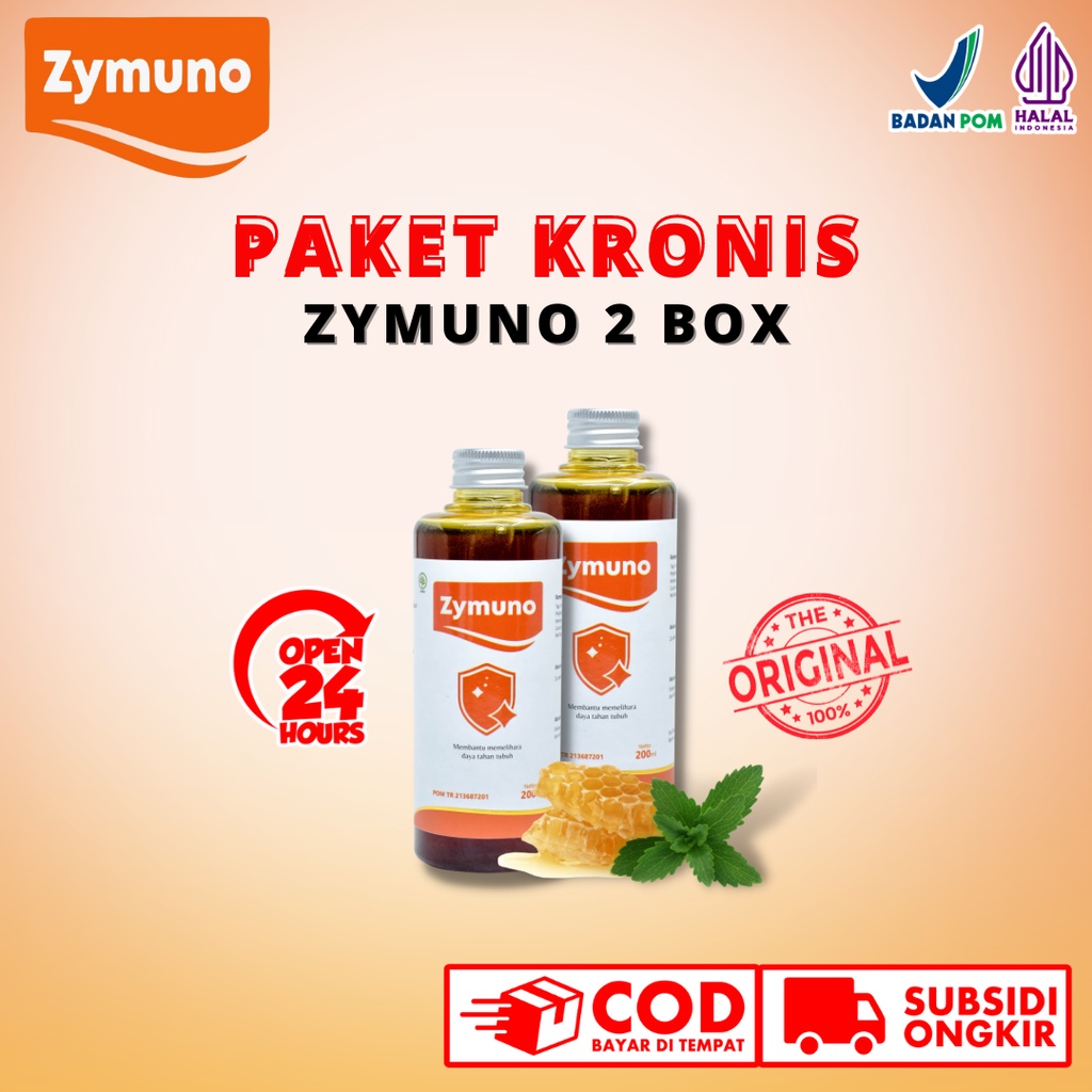 Jual ZYMUNO PAKET 2 BOX 100% Madu Asli Herbal Alami Imunoterapi Terapi ...