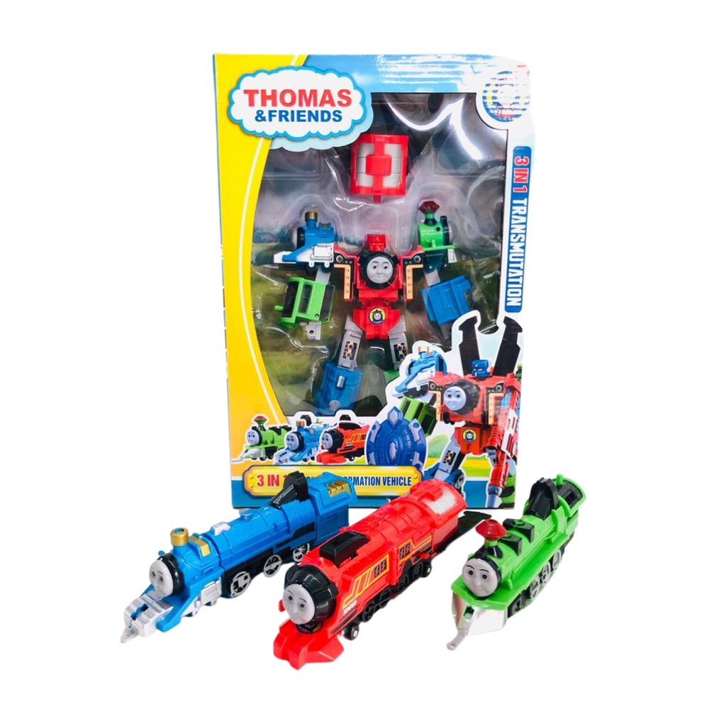 Jual JTM - MAINAN ROBOT KERETA THOMAS AND FRIENDS 3 IN 1 TRANSMUTATION ...