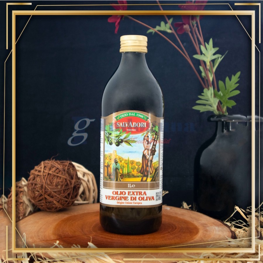 Jual SALVADORI EXTRA VIRGIN OLIVE OIL 1 Liter dari Italia - Indoguna ...