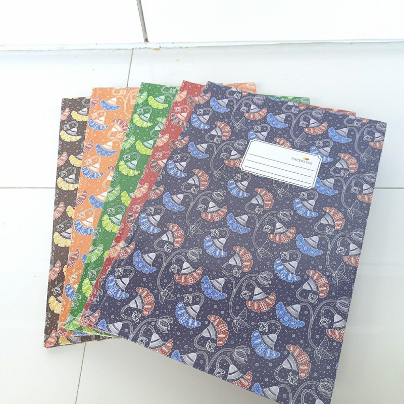 Jual Buku Tulis Hard Cover Folio 50 Paperline 21x31cm 50 Lembar- 1 Pack ...