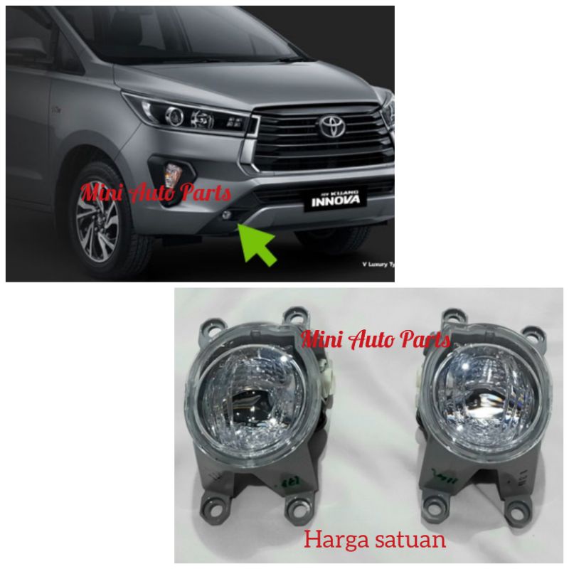 Jual Lampu LED Fog Lamp FOGLAMP Innova REBORN Facelift 2021-2022 ...
