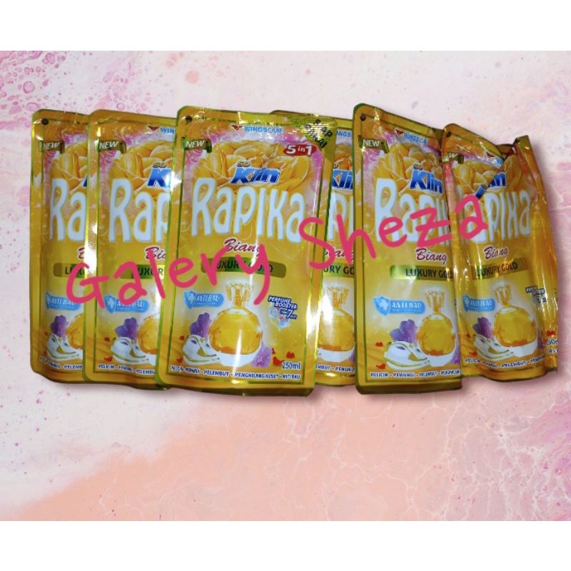 Jual Rapika Biang 5in1 Luxurious Gold 250ML (Kemasan Baru) | Shopee ...