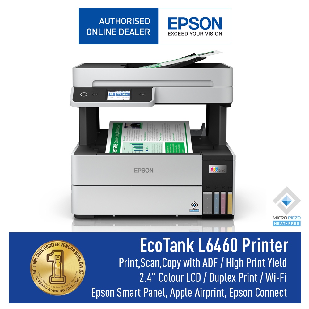 Jual Printer Epson L6460 - EcoTank All in One Print Scan Copy ADF ...