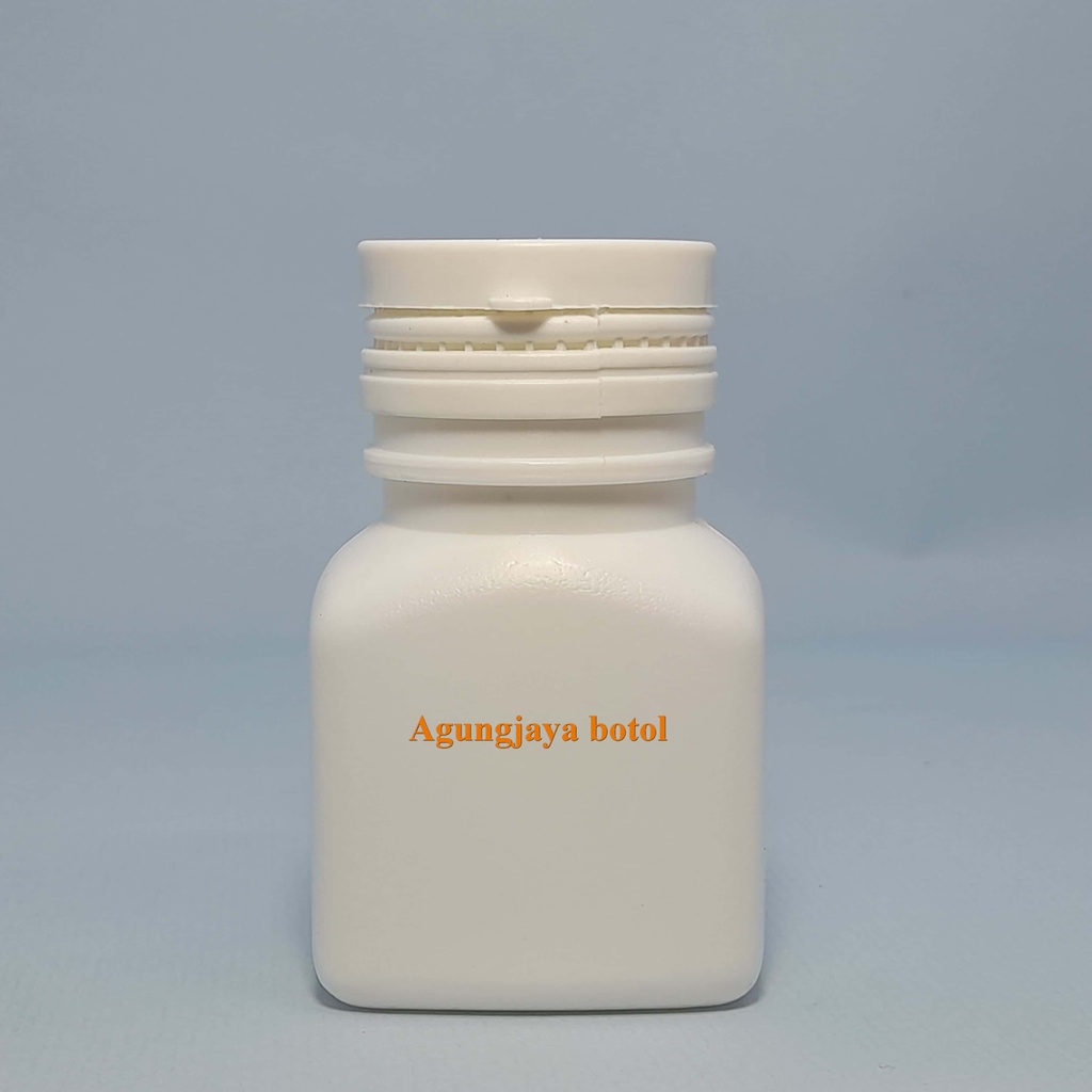 Jual Botol Tablet 60 ml Vitcom Putih Hdpe / Botol Obat / Botol Tablet / Botol Kapsul / Botol ...