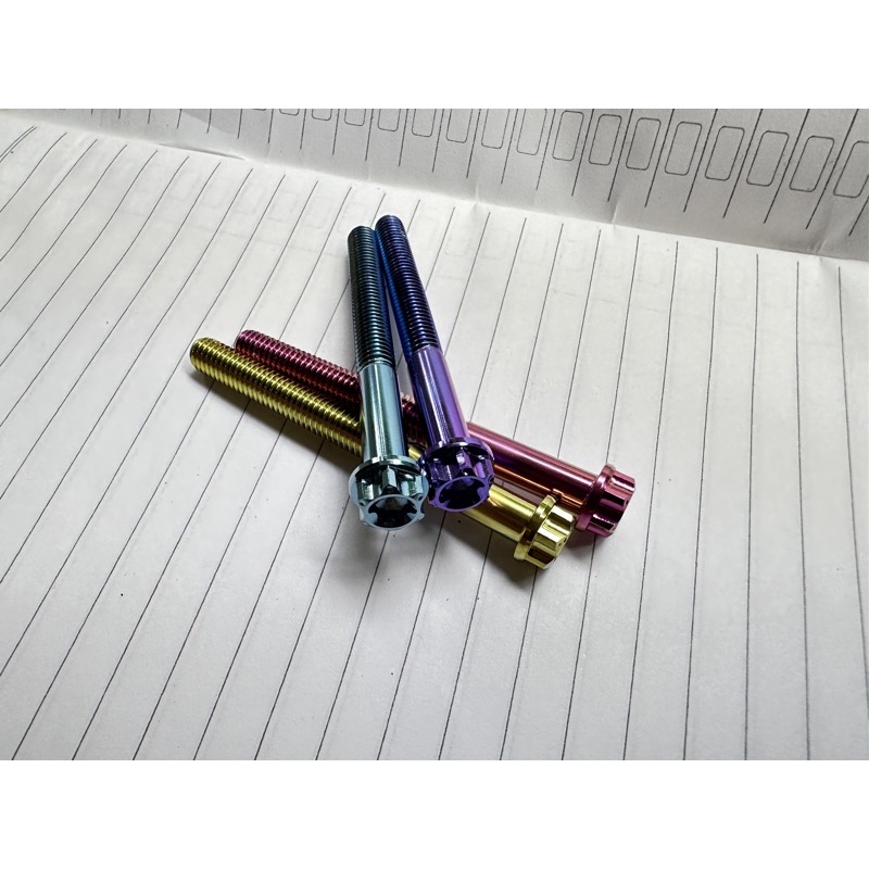 Jual baut titanium m6x50 drat 10 panjang 5cm | Shopee Indonesia