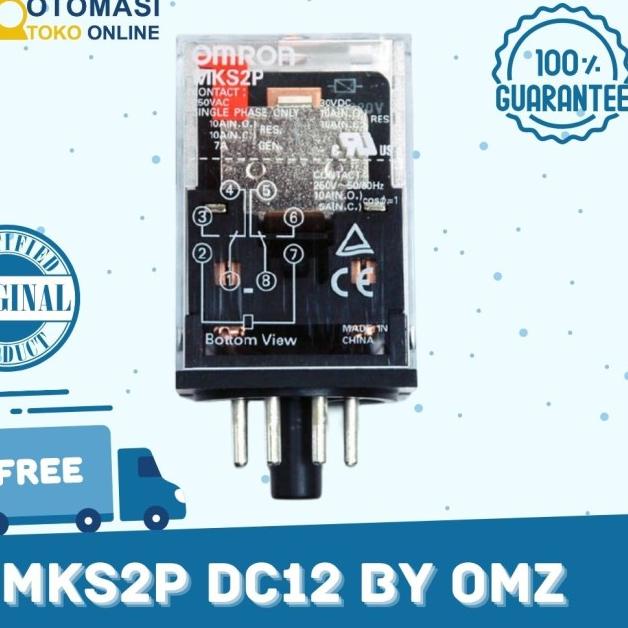 Jual Relay Omron MKS2P DC12 BY OMZ | Shopee Indonesia