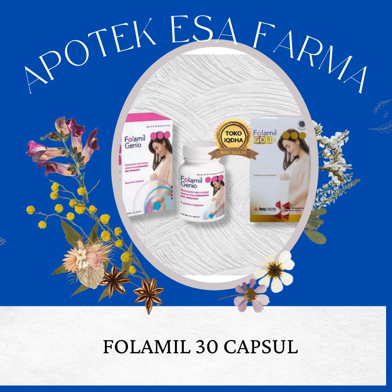 Jual folamil 30 capsul | Shopee Indonesia