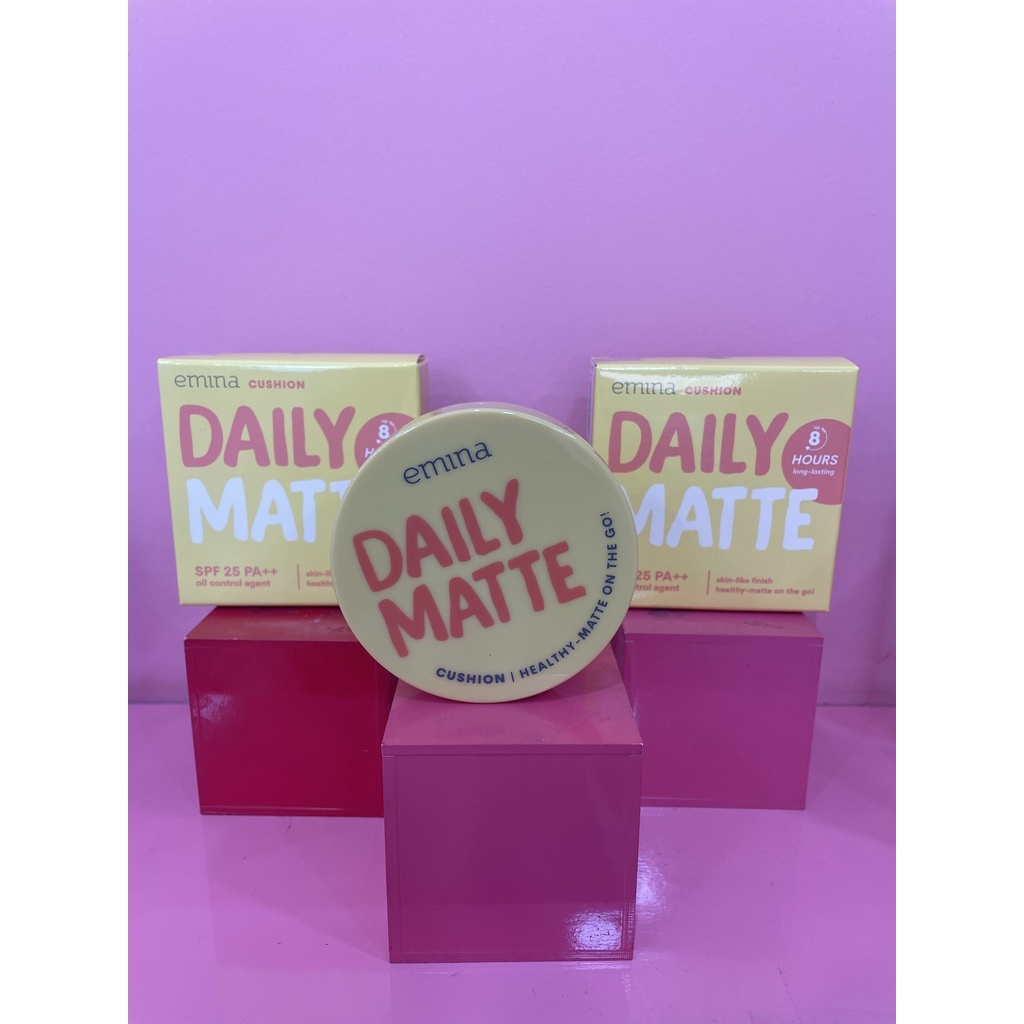 Jual EMINA DAILY MATTE CUSHION 15 g | Shopee Indonesia