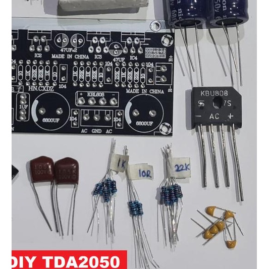 Jual Stereo Gainclone LM1875 HIFI Power Amplifier Low Noise Clean SQ Grade - DIY TDA2050 ...